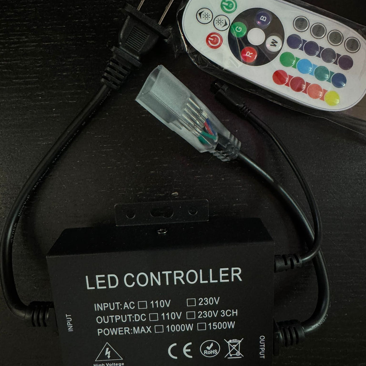Strip Controller - 110V NEON (50m) IR Controller For Lights – ~ LED U.S ...